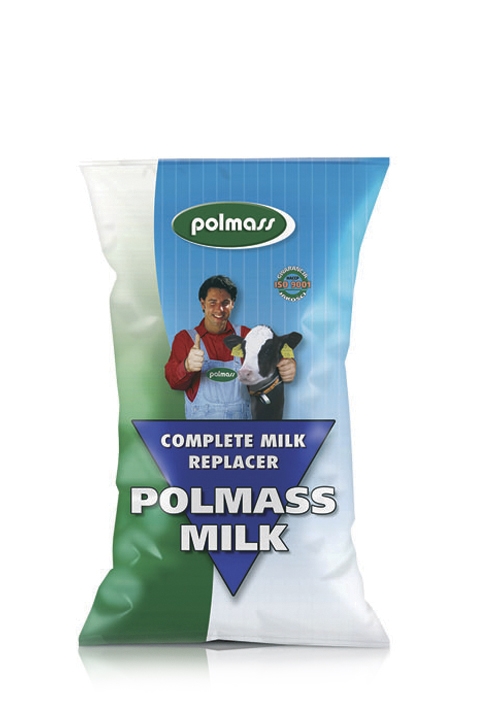 Pilnpiena aizvietotājs-pulveris Polmass Milk Extra Blue 20kg -> Piena ...